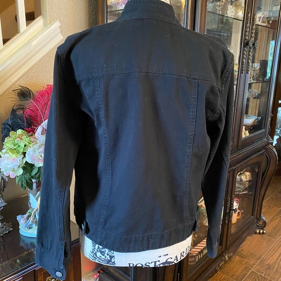 Mary Kay | Jackets & Coats | Mary Kay Black Denim Jacket | Poshmark